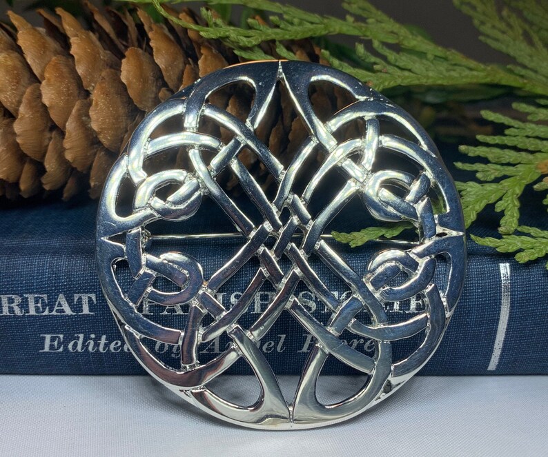 Celtic Knot Brooch Celtic Jewelry Irish Jewelry Scotland | Etsy