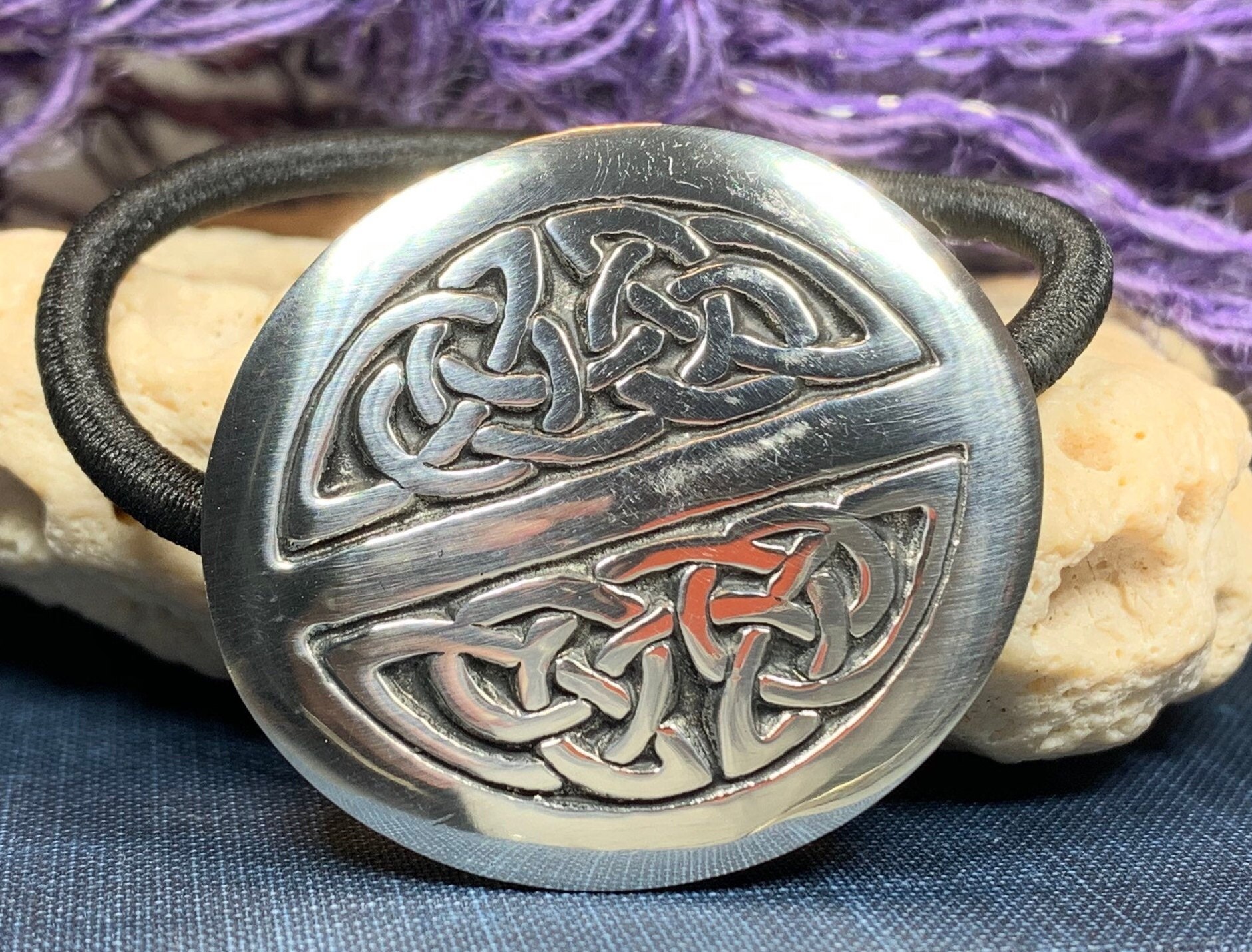 Celtic Knot Ponytail Holder Celtic Jewelry Norse Jewelry | Etsy