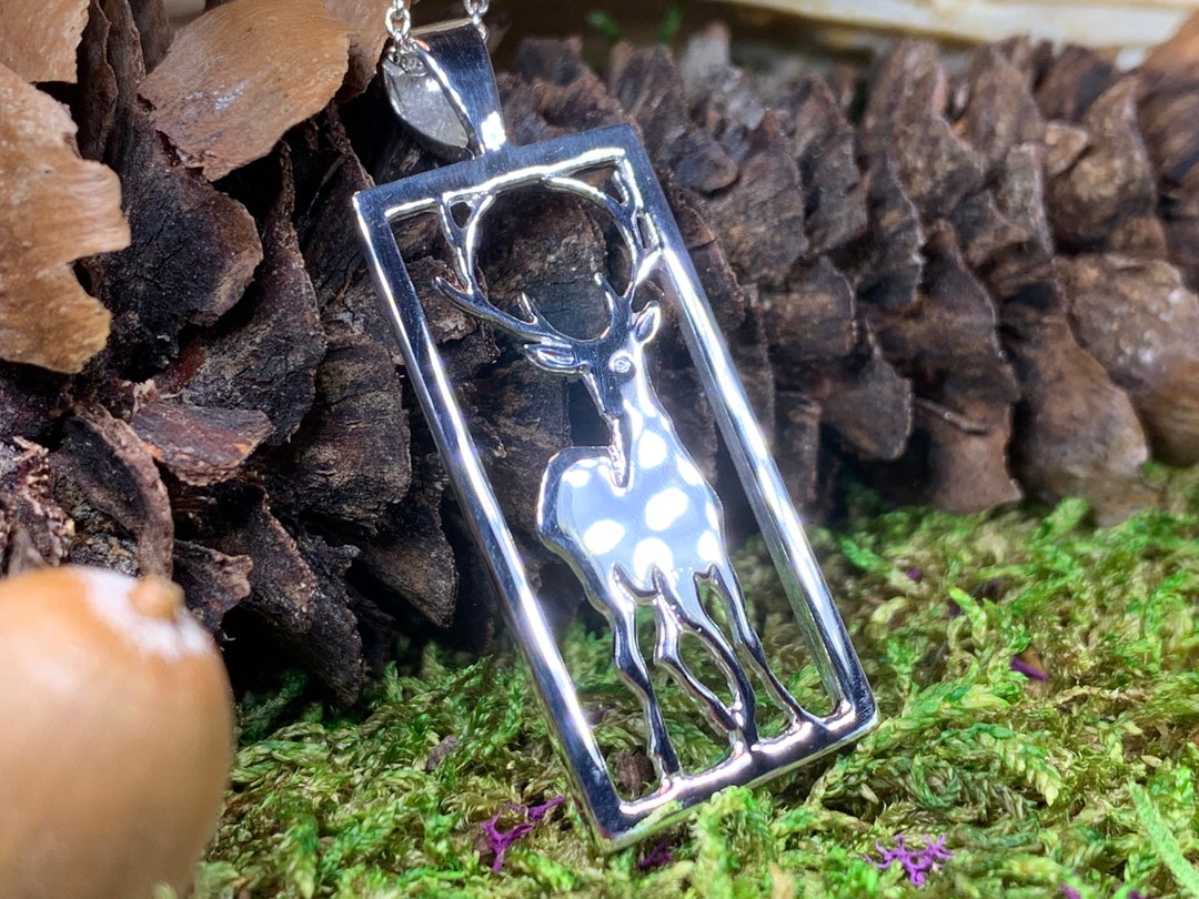 Stag Necklace Scotland Jewelry Scottish Stag Hunter Gift - Etsy
