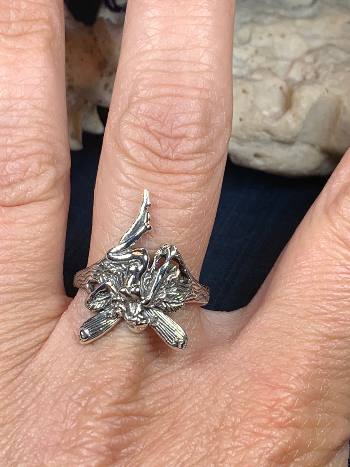 Fairy Ring Celtic Jewelry Nature Ring Fairy Jewelry Irish | Etsy