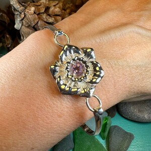 Daffodil Bracelet, Celtic Jewelry, Wales Jewelry, Flower Jewelry, Welsh ...