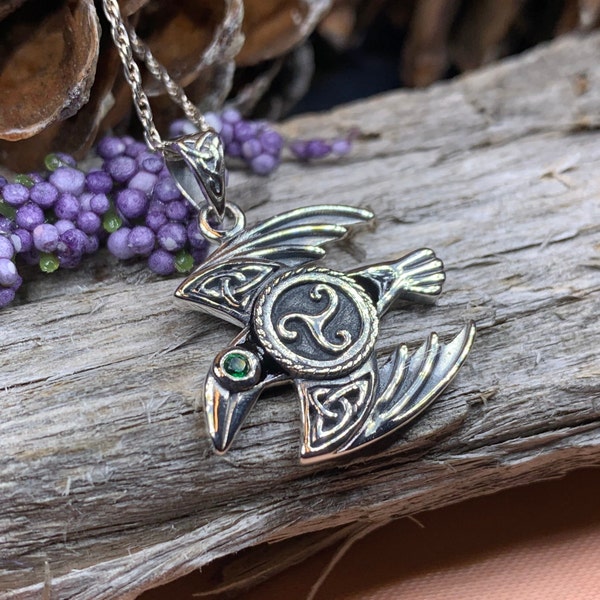 Celtic Raven - Etsy