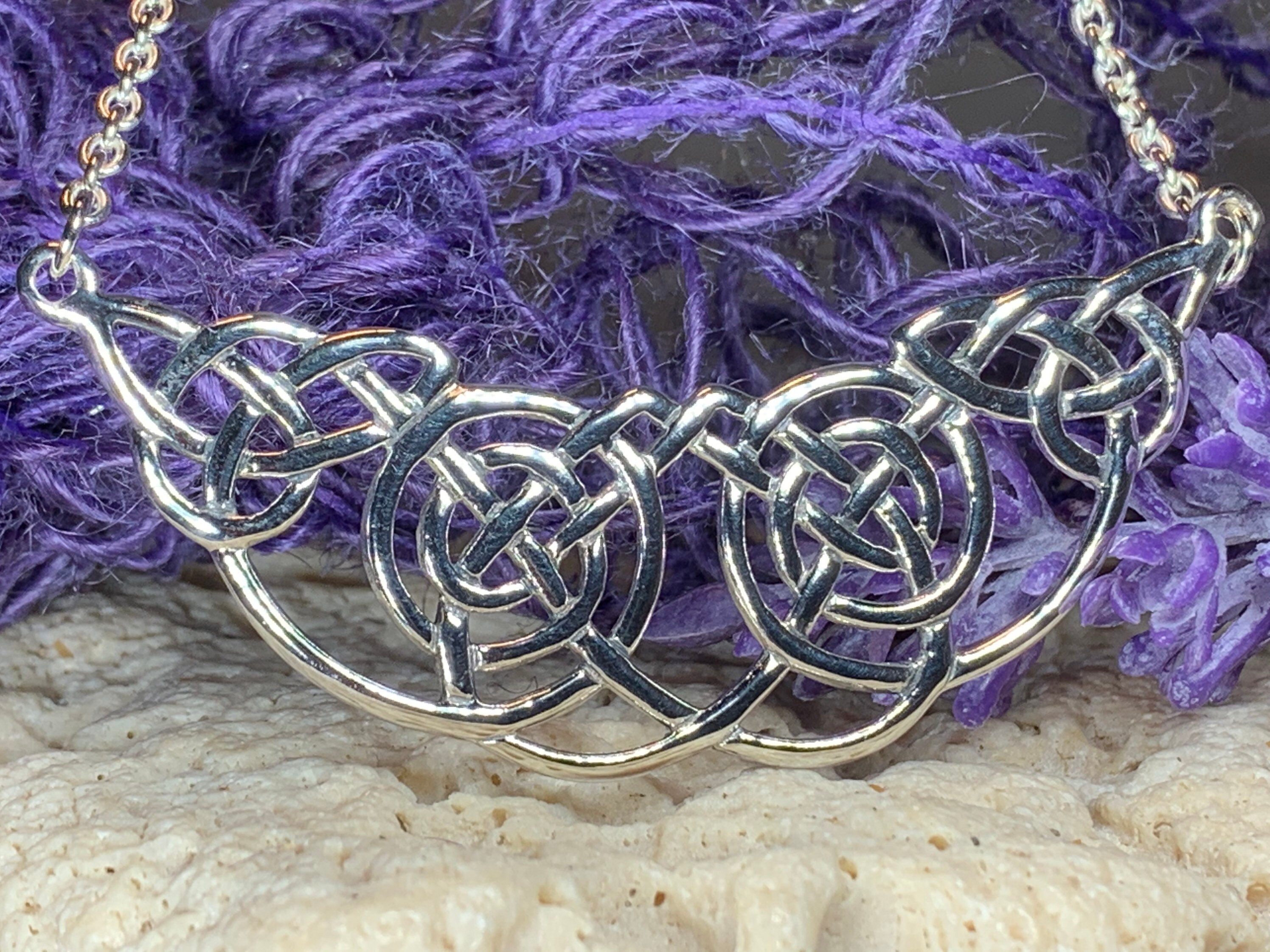 Celtic Knot Necklace, Irish Jewelry, Scotland Jewelry, Bridal Jewelry ...