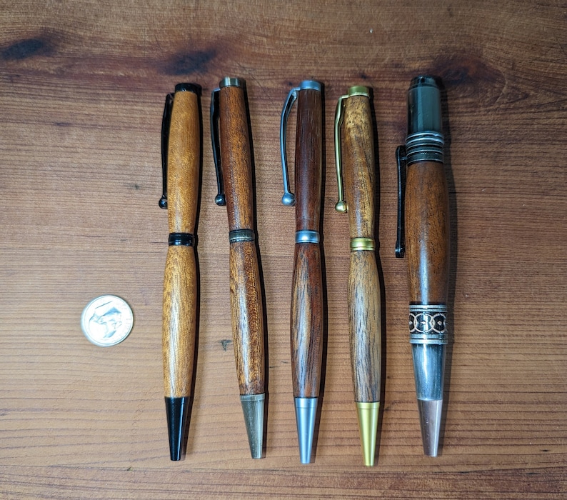 Hand Turned Wooden Pens - Etsy