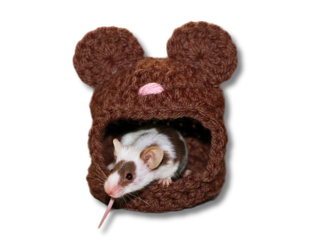 Mouse Hideout for Small Animal Hideout for Teddy Bear Hamster House for ...