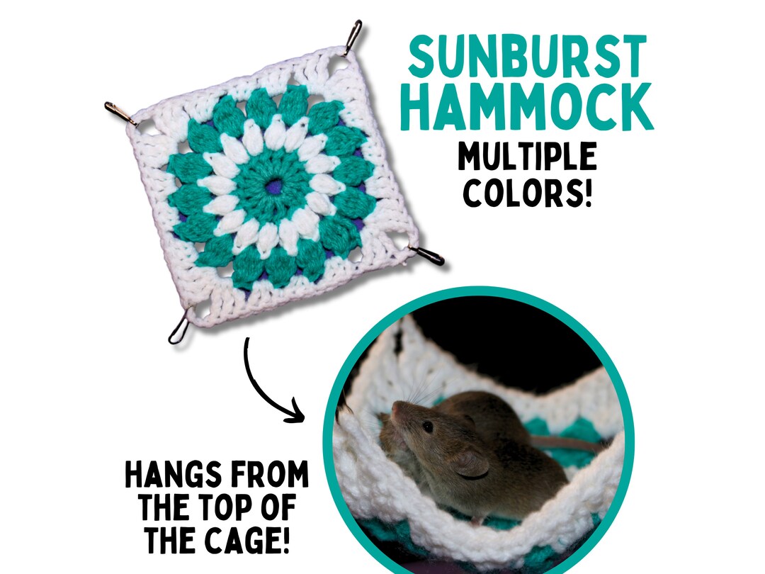 Mouse Hammock for Hamster Cage Hammock for Fancy Mouse Cage Accessory ...