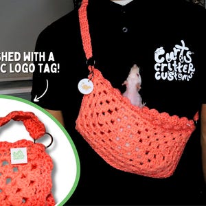 Rat Carrier for Small Pet Travel Carrier for Rat Sling for Pet Travel ...