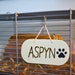 Custom Pet Cage Name Plaque Engraved Wooden Cage Name Tag for Pet Name ...