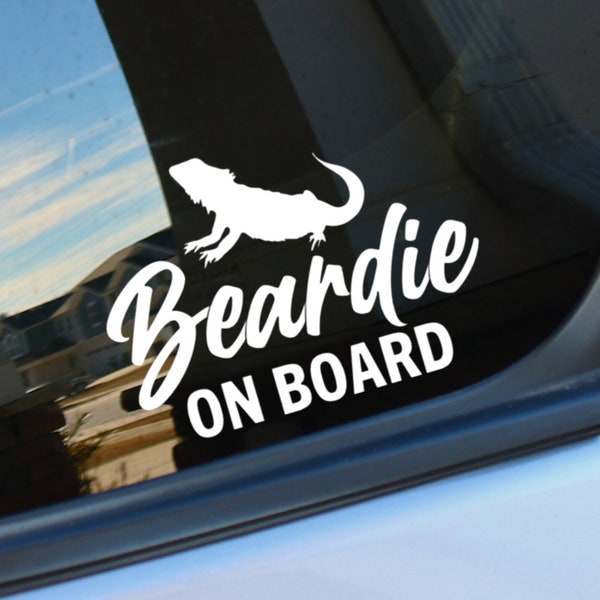 Bearded Dragon Car Decals - Etsy