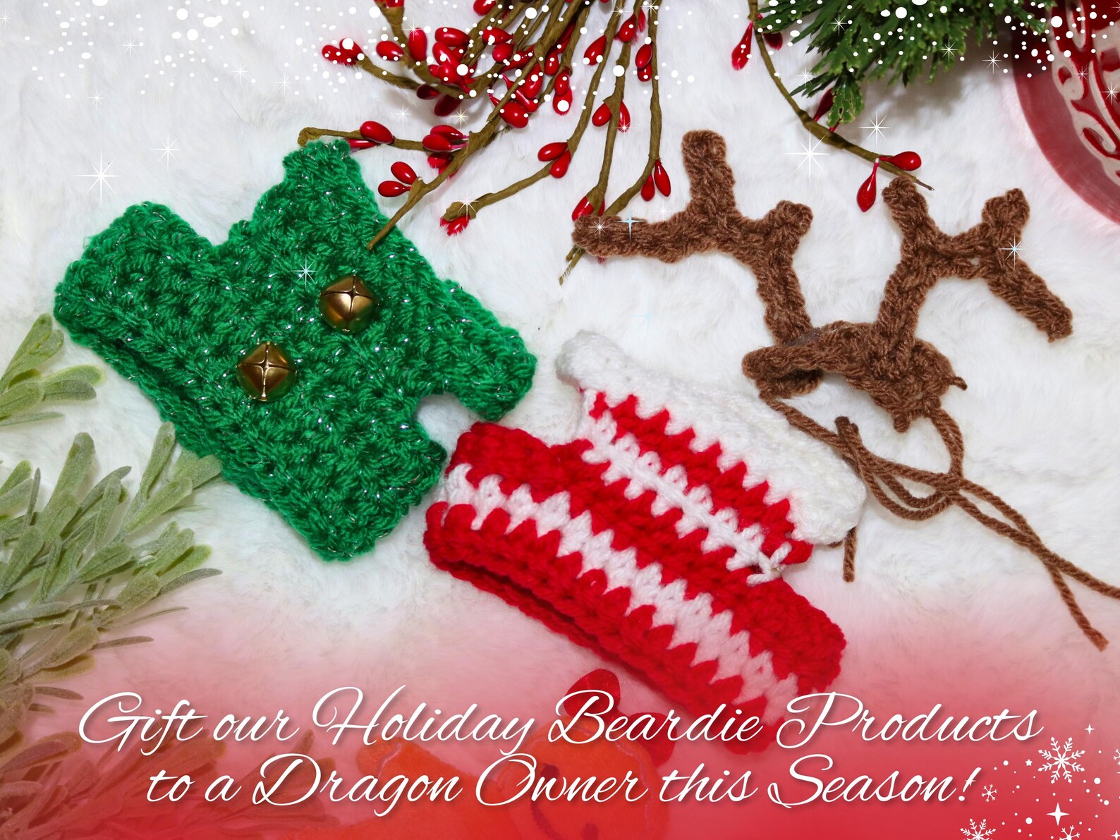 Christmas Sweater for Bearded Dragon Ugly Christmas Sweater for Reptile ...