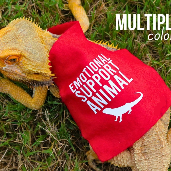 Emotional Support Bearded Dragon Shirt - Etsy