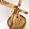 Layout Vector Patterns for Laser Cut Windmill - Etsy