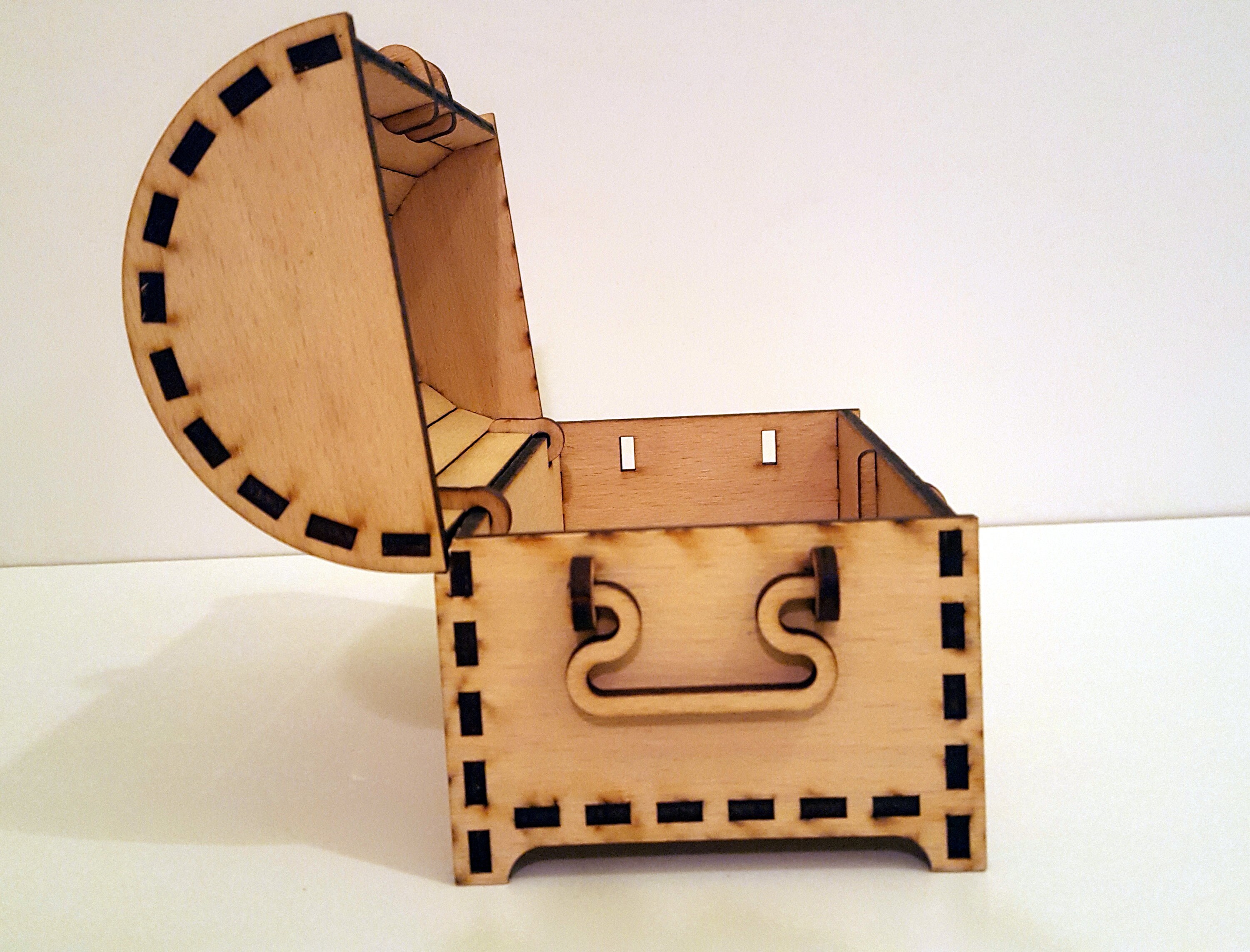 Wooden Storage Box Laser Cut Plans, Wood Jewelry Box Vector Files ...