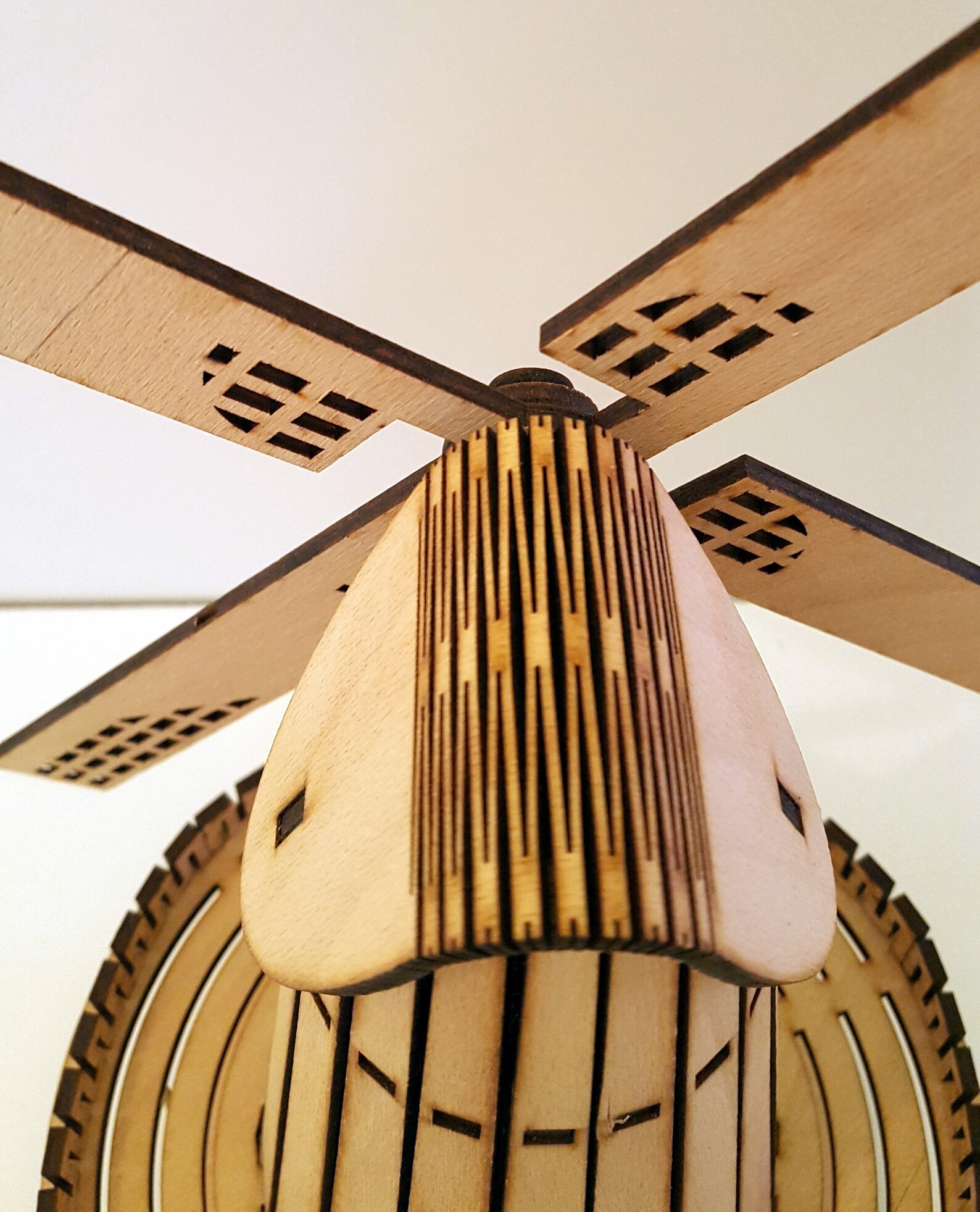 Dutch Windmill SVG Laser Cut File – Decorative Model for 4mm Plywood ...