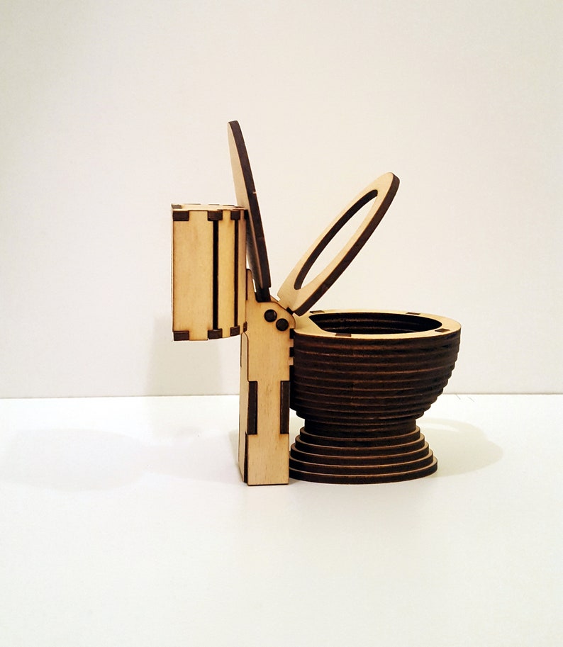 Toilet for 12 Inch Dolls Dxf Ai Svg Files Ready for Laser - Etsy