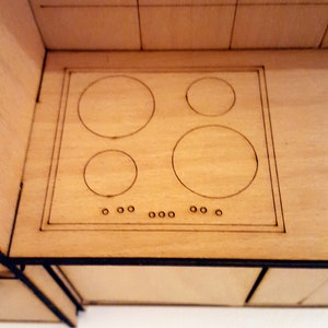 Doll Kitchen Cabinet Model: Laser Cut Vector Plan (digital Download) - Etsy