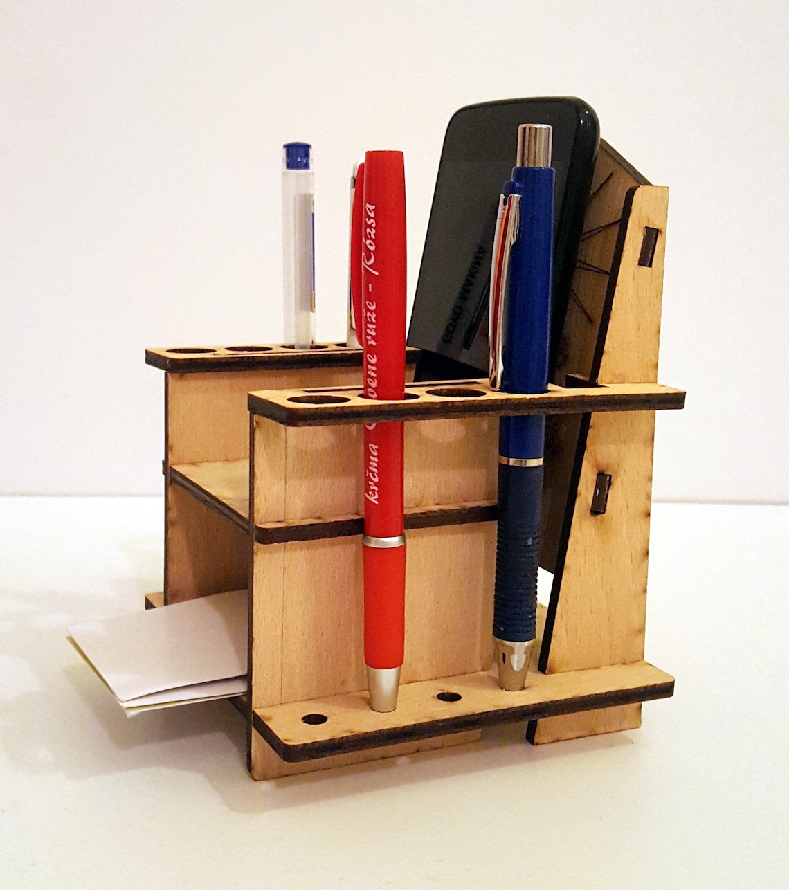 Laser-cut Throne Phone Stand and Desk Organizer Digital Design File - Etsy