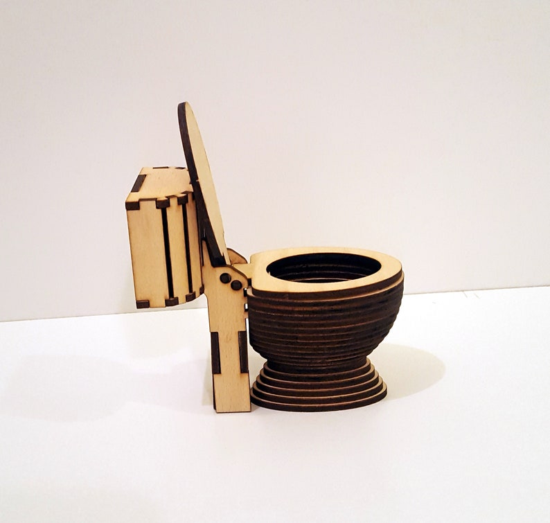 Toilet for 12 Inch Dolls Dxf Ai Svg Files Ready for Laser - Etsy