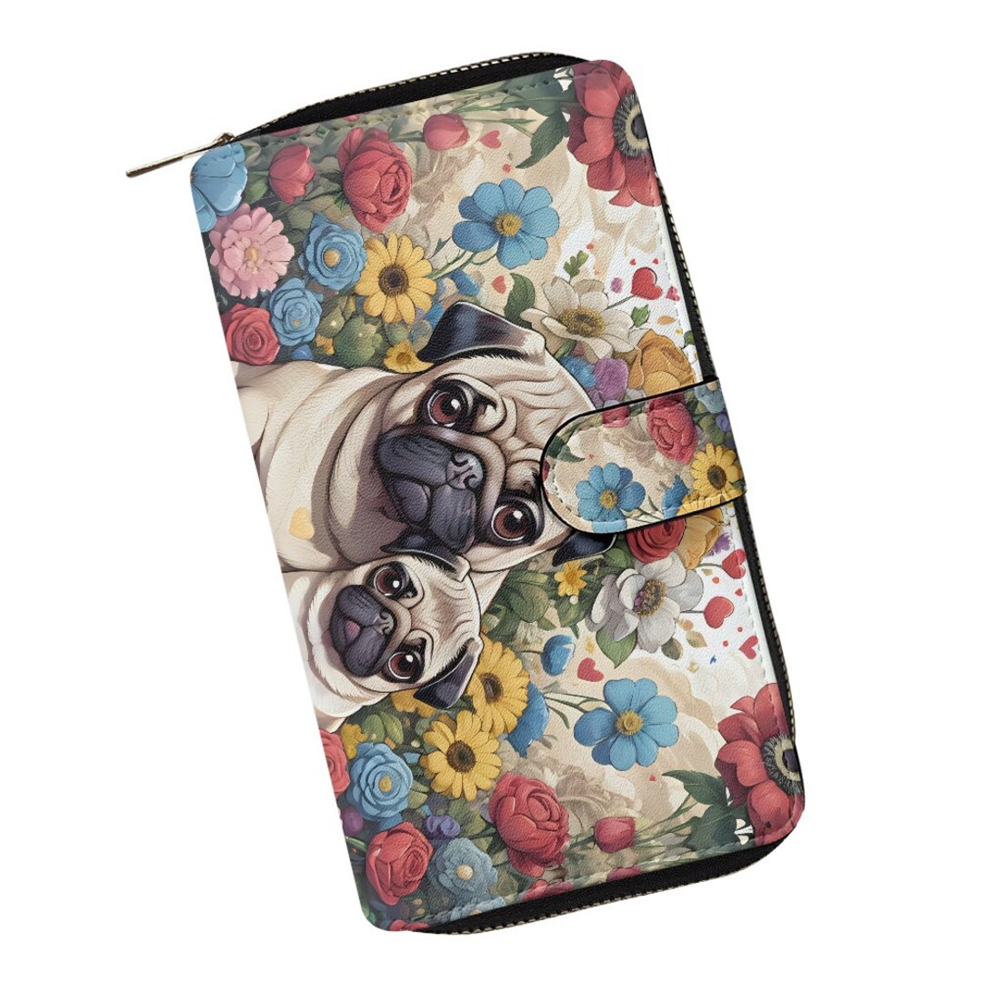 Pug Wallet - Etsy