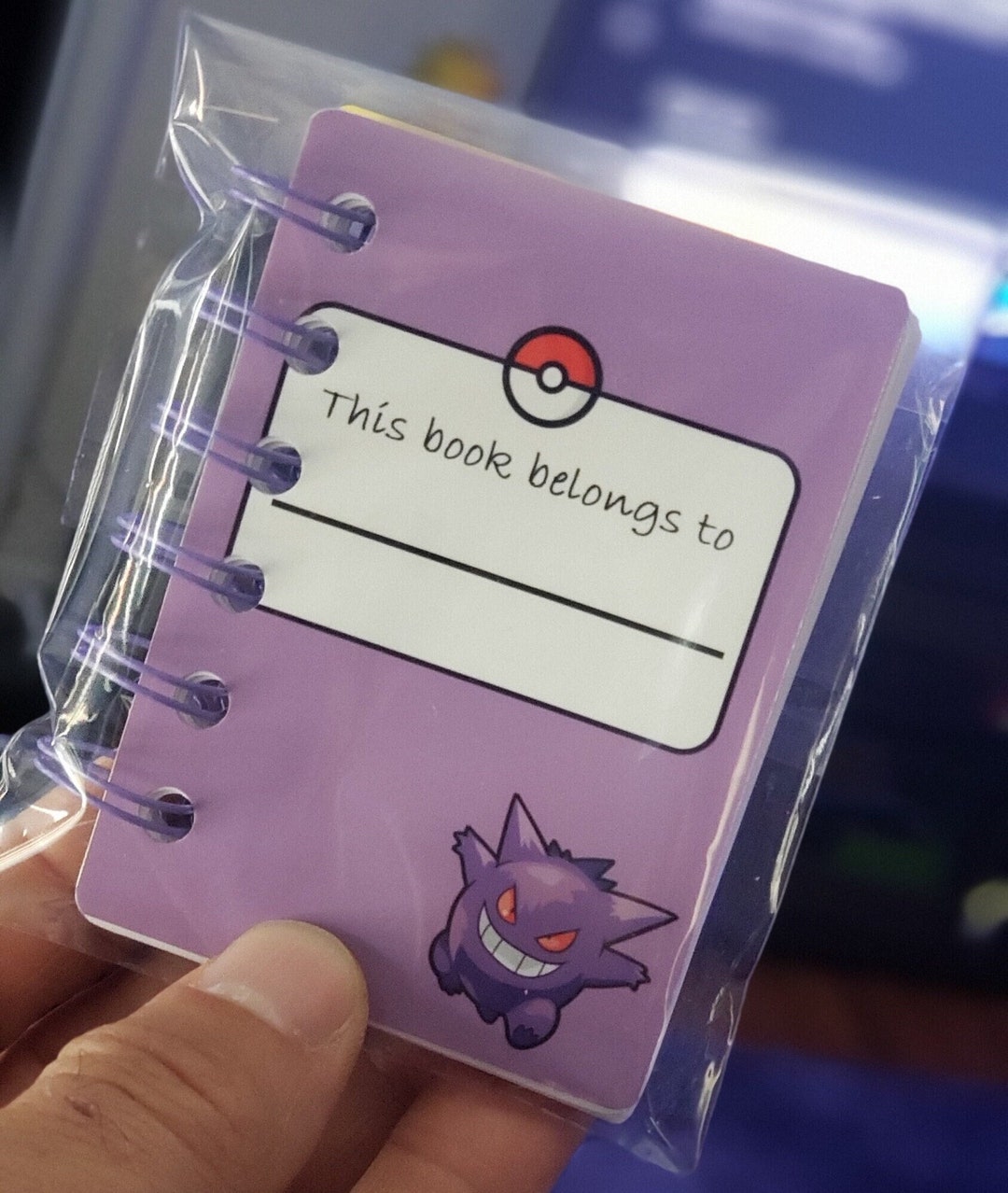 Pokémon Notebook, Gengar Notebook, Pokémon Birthday Gift, Back to ...