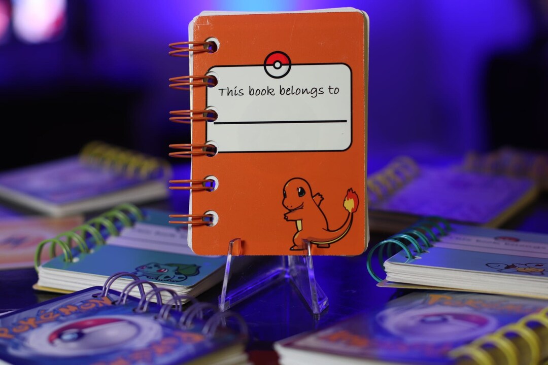 Pokémon Notebook, Pokémon Gift, Pokémon Birthday Gift. Favorite Pokémon ...