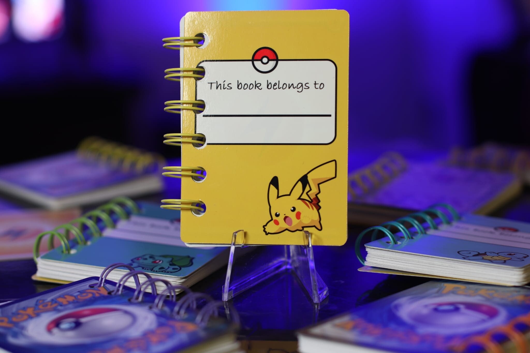 Pokémon Notebook Gengar Notebook Pokémon Birthday Gift Back - Etsy