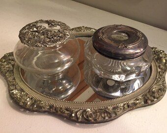 Vanity Powder Jar | Etsy