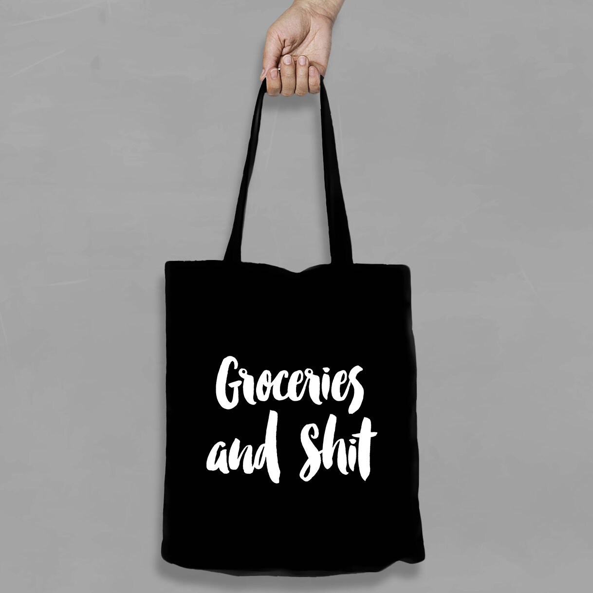 Shopping Canvas Tote Bag With QUOTE Shopping Bag Gift for Her With ...