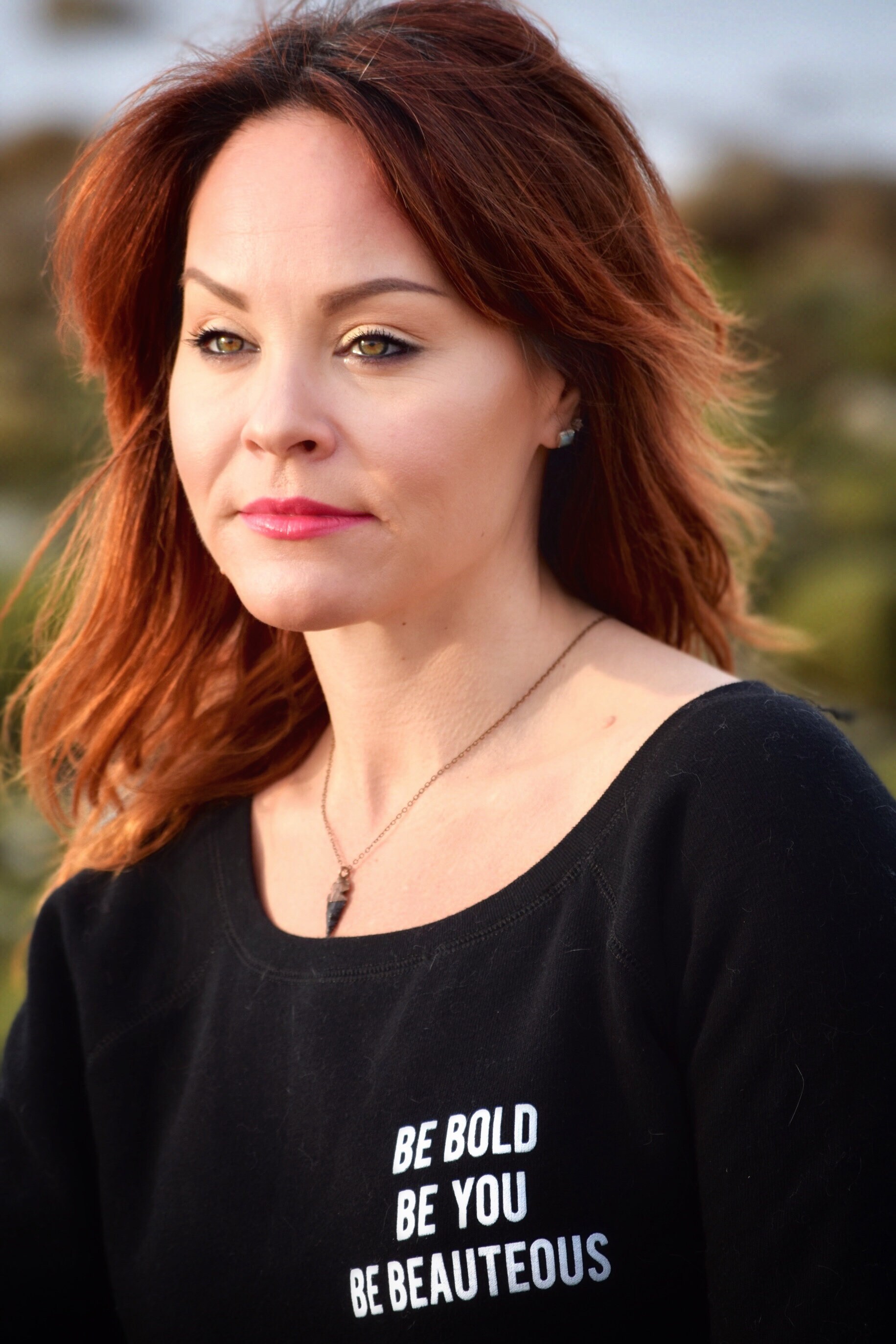 Sé audaz Sé tú Sé Bella Sudadera fuera de los hombros - Etsy España