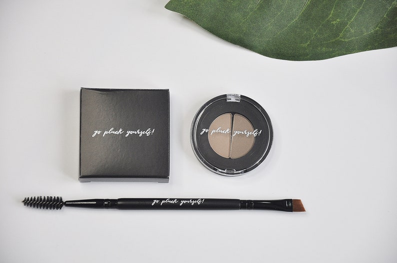 The Go Pluck Yourself! Brow Duo Powder - Etsy