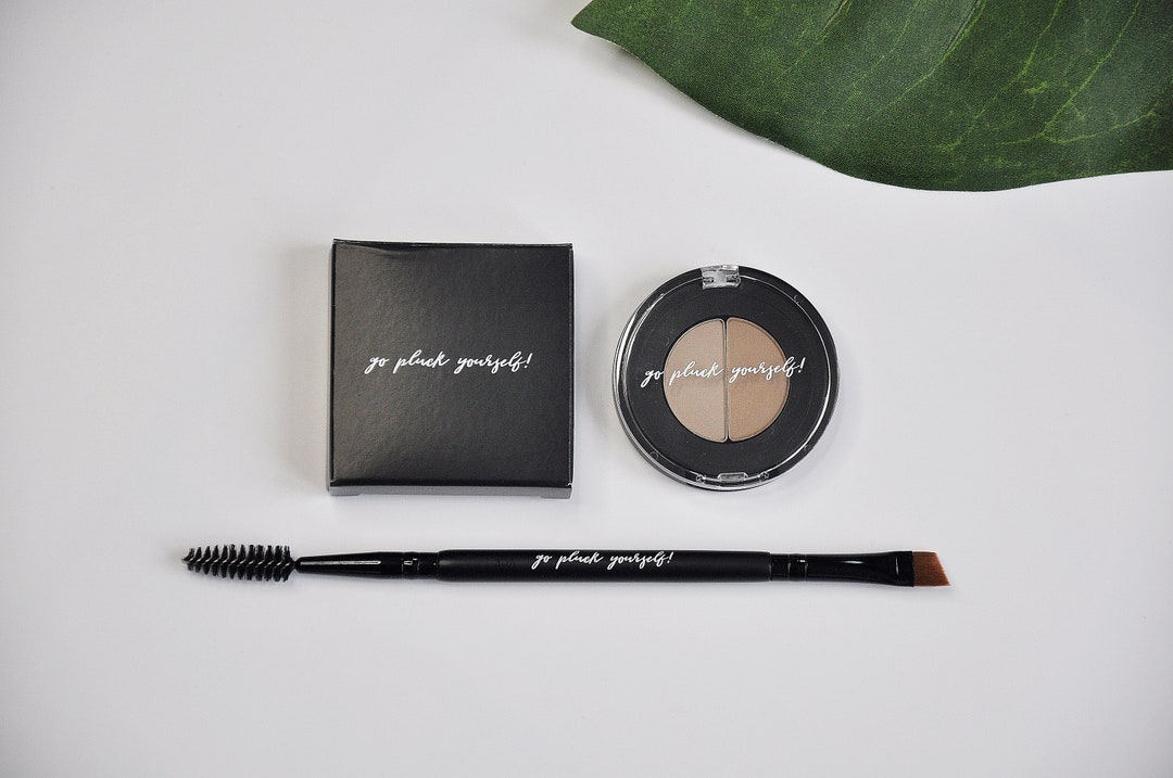 The Go Pluck Yourself! Brow Duo Powder - Etsy