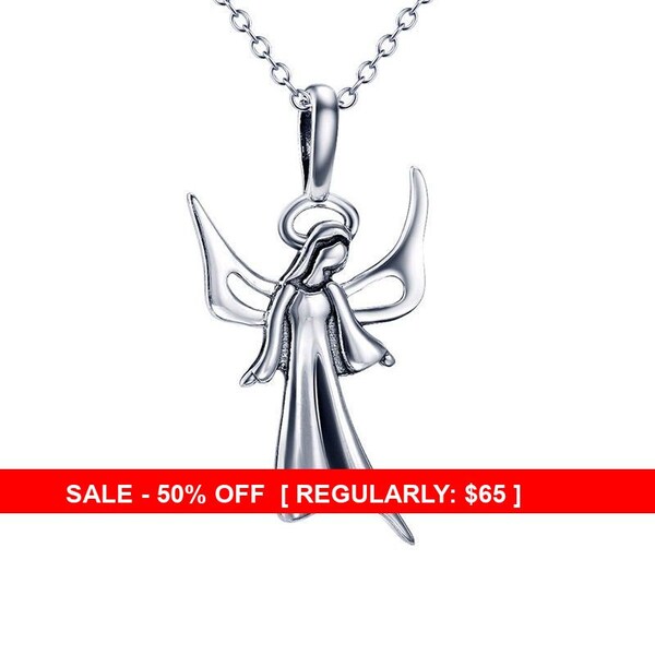 Angel Necklace - Etsy