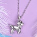 Sterling Silver Puppy Necklace Dog Necklace Dog Lover Gift - Etsy