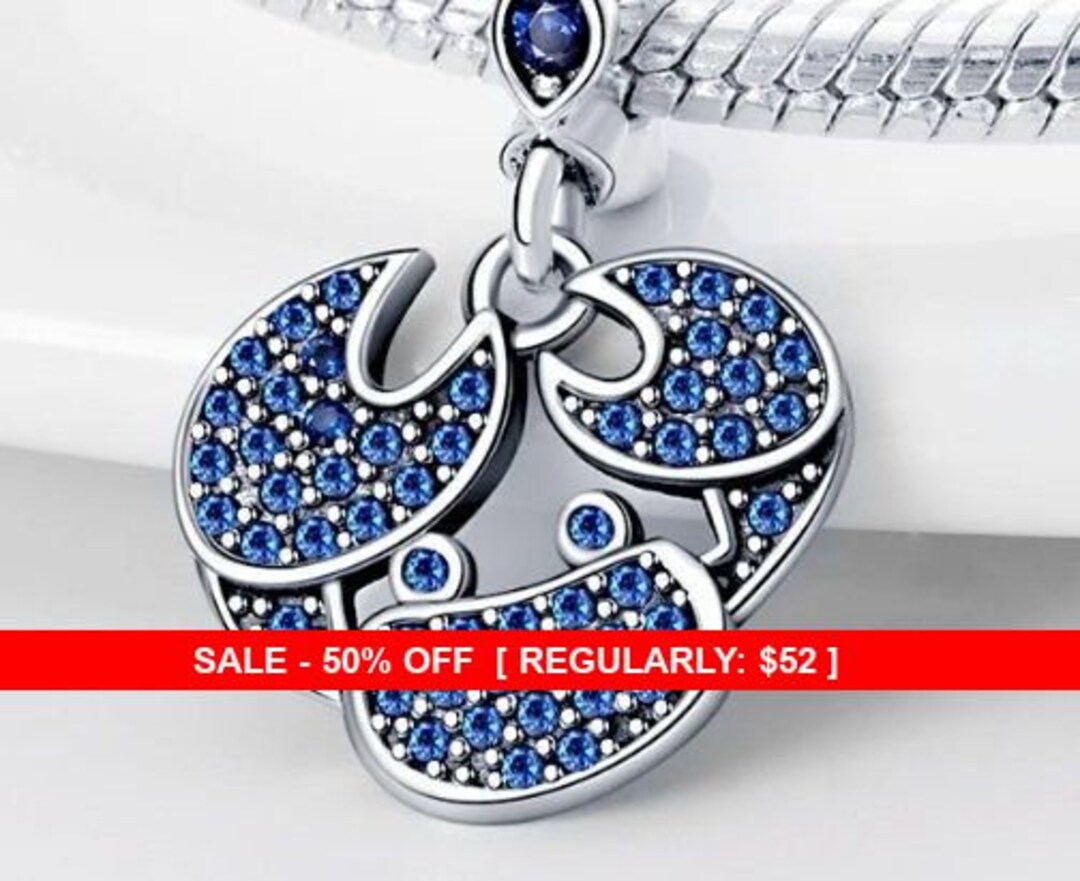 Sterling Silver Blue Crab Charm, Beach Charm, Sea Charm, Ocean Charm ...