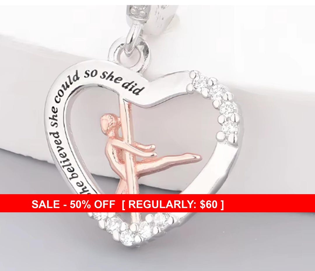 Sterling Silver Ballerina Dancer Charm, Ballet Charms, Dancer Charm ...