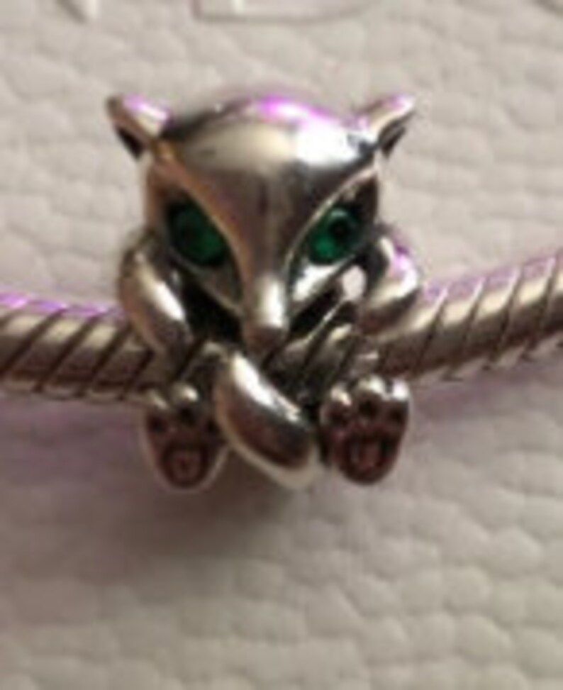 Sterling Silver Fox Charm Fox Gift Fox Jewelry Silver Fox | Etsy