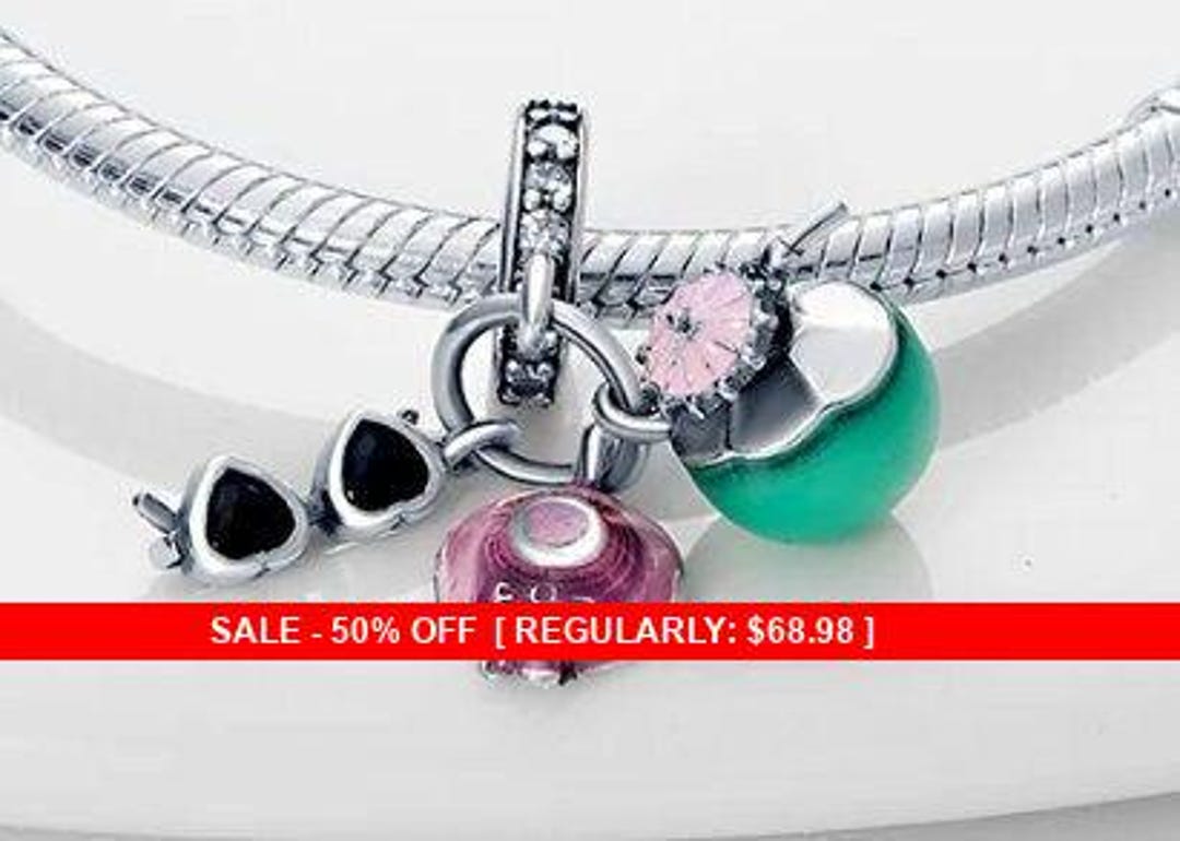 Sterling Silver Hat, Cocktail & Sunglasses Charm, Cocktail Pendant ...