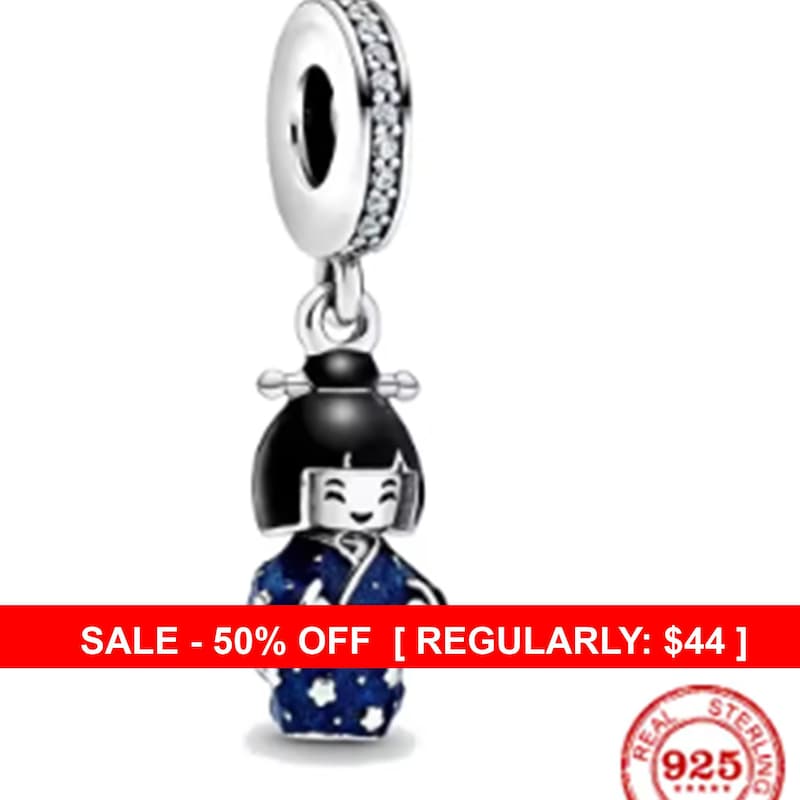 Japanese Fan Charm - Etsy