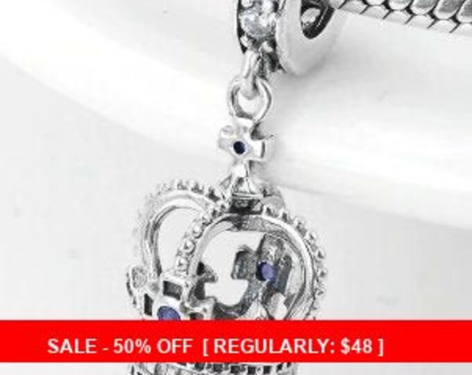 20 Crown Charm Princess Crown Charm Queen Crown Charm Regal Royal Charm ...