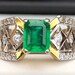 Natural Zambian Emerald Stone Ring Genuine Zamurd Stone Ring Original ...