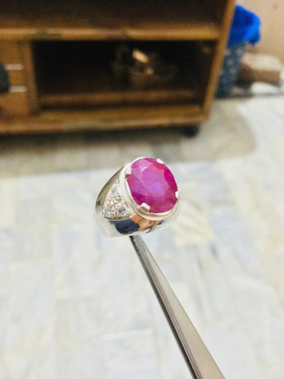 Original Ruby Ring Real Ruby Ring Afghanistan Natural Ruby | Etsy