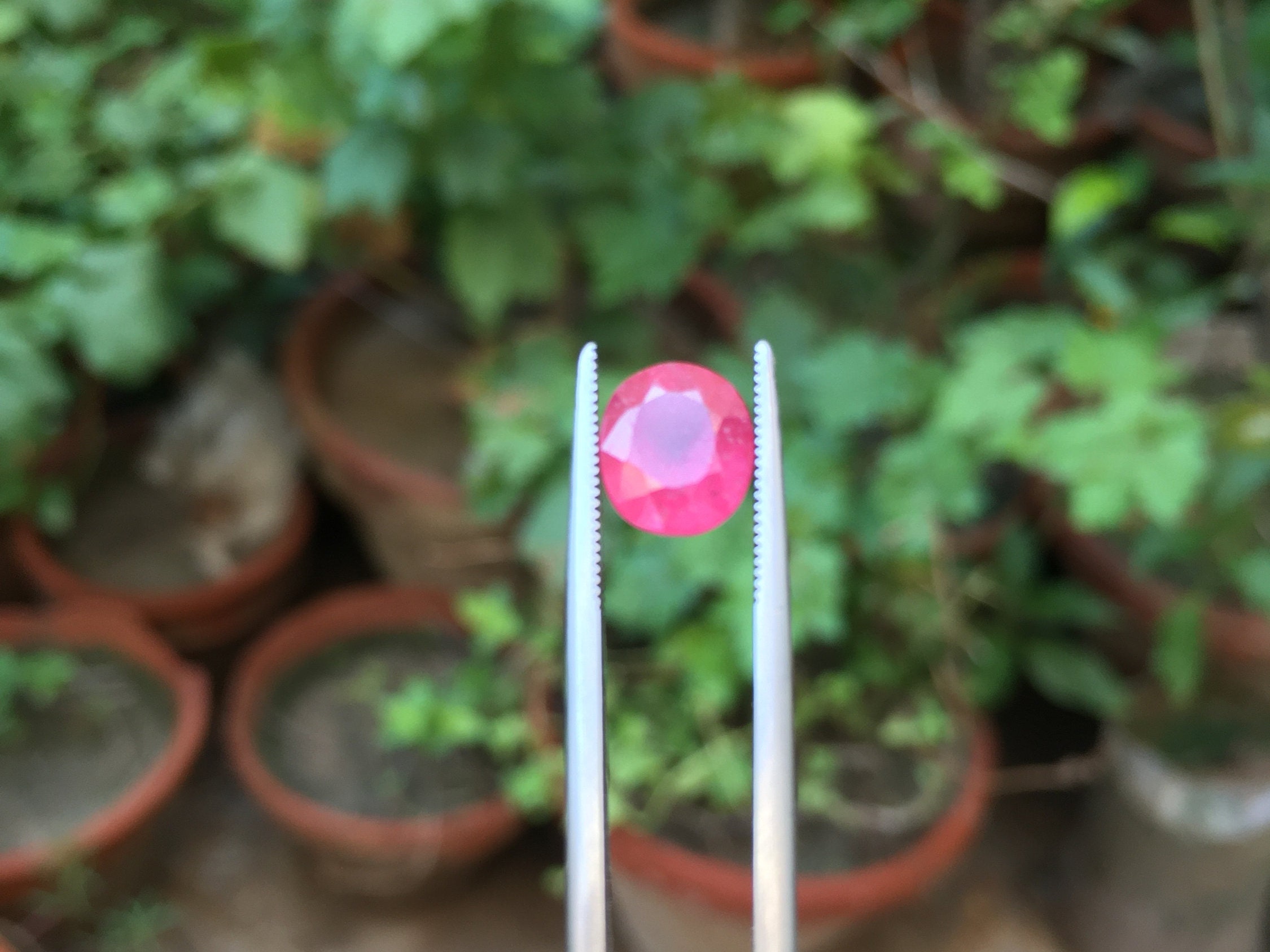 2.95 Ct Natural African Ruby Stone Natural Yaqoot Stone Manic | Etsy