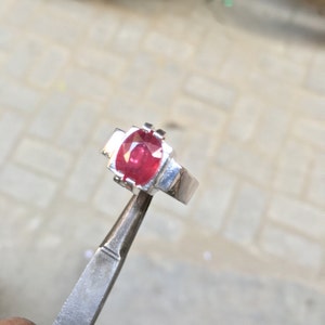 Original Ruby Ring Real Ruby Ring Afghanistan Natural Ruby - Etsy