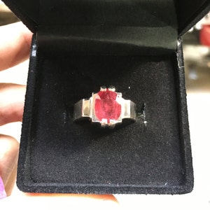 Original Ruby Ring Real Ruby Ring Afghanistan Natural Ruby - Etsy