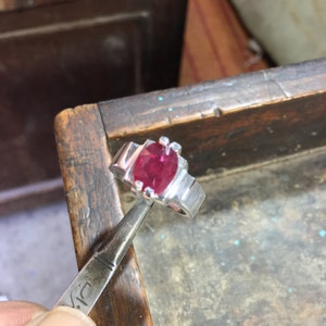 Original Ruby Ring Real Ruby Ring Afghanistan Natural Ruby - Etsy