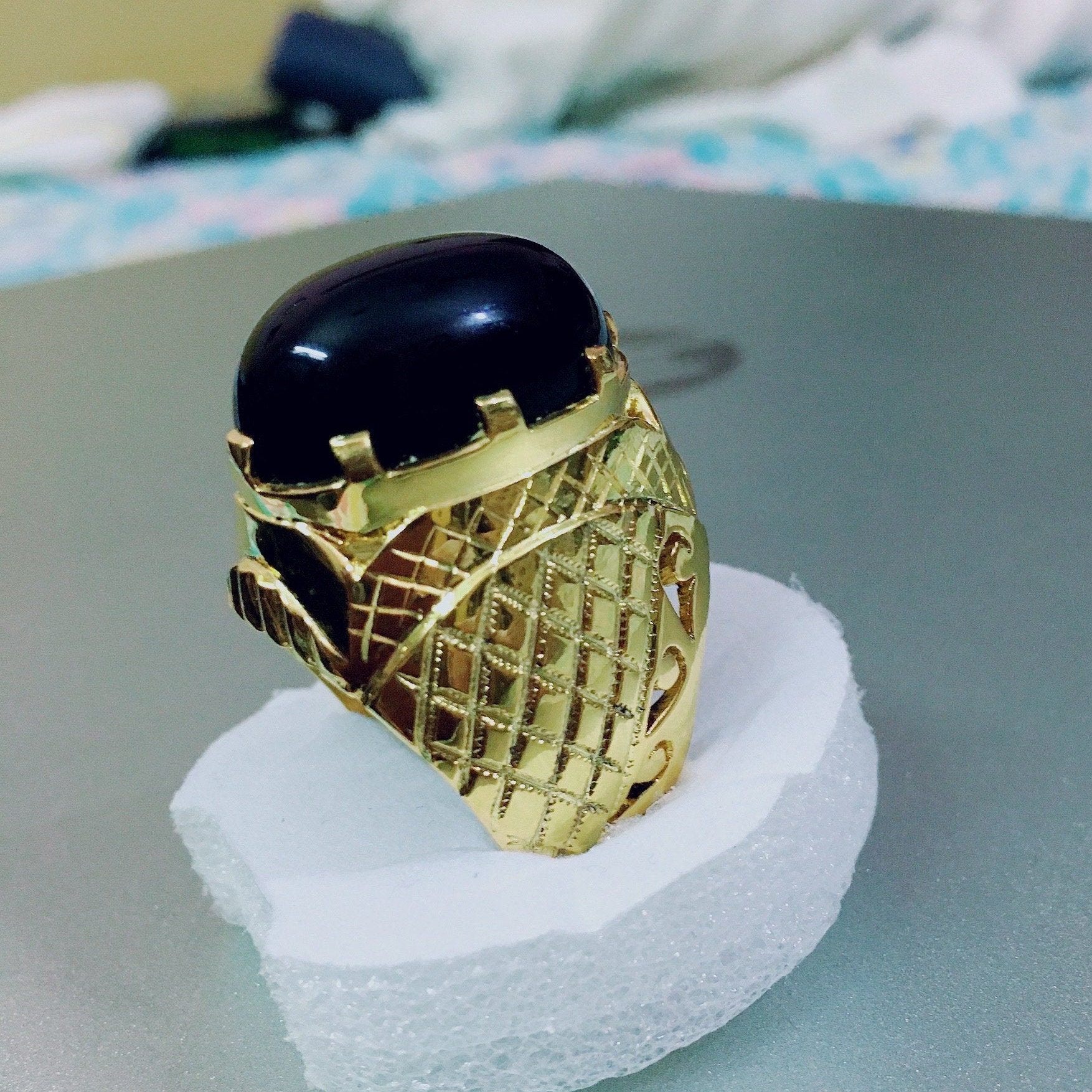 Mens Aqeeq Akik Haqeeq Yemeni Stone Shefat Al Abd Habshi Blood - Etsy