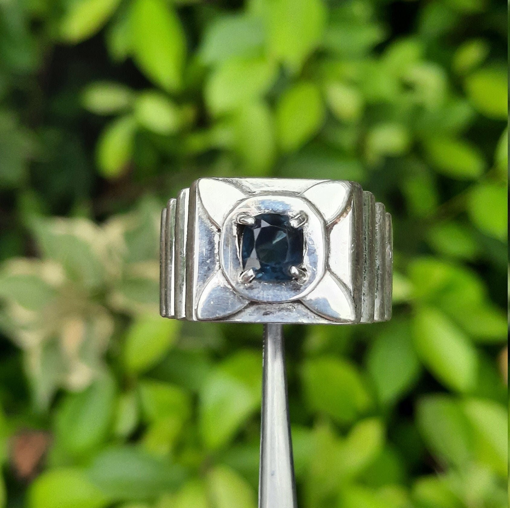 Original Kashmiri Blue Sapphire Natural Blue Sapphire Real - Etsy