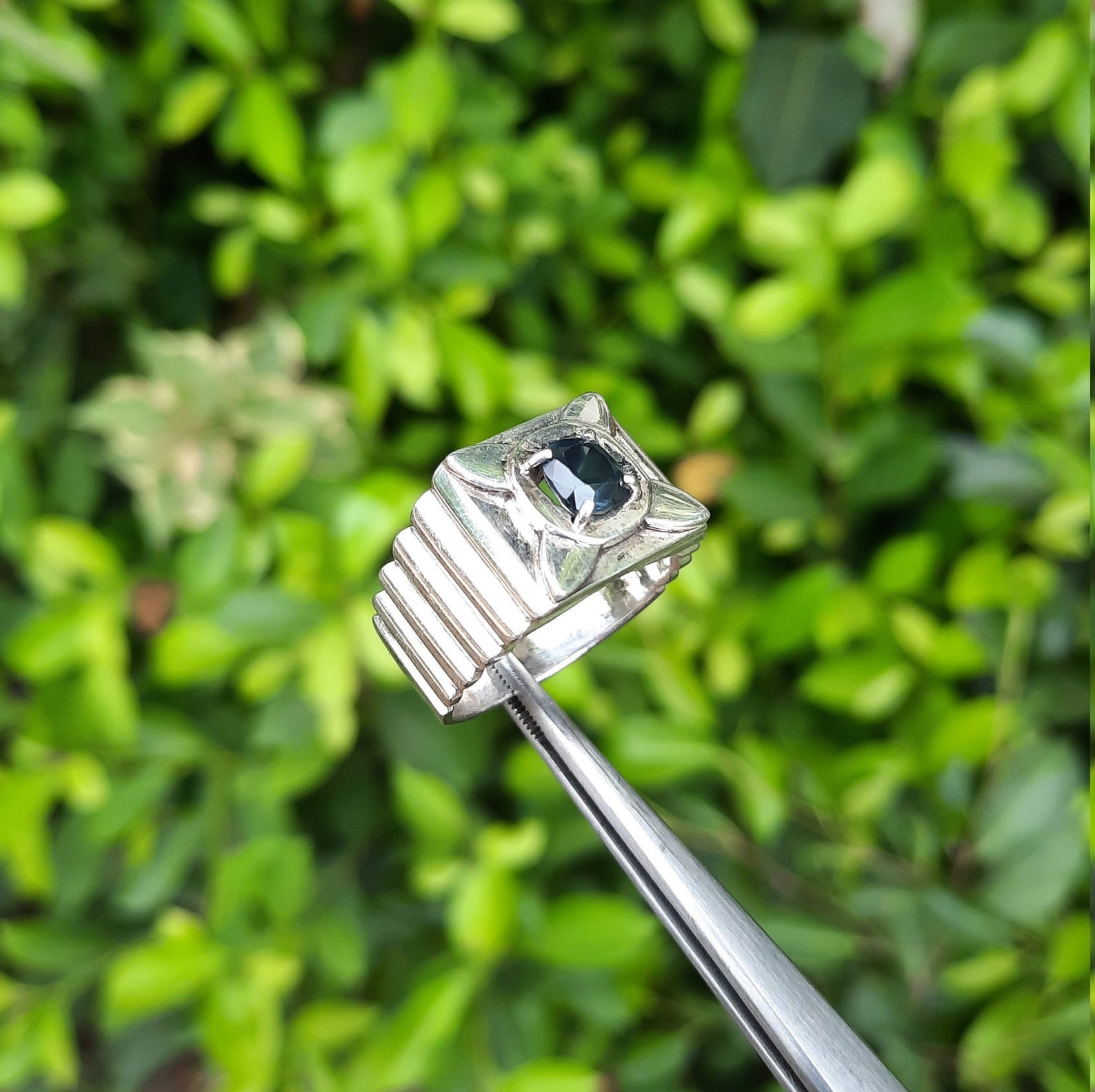 Original Kashmiri Blue Sapphire Natural Blue Sapphire Real - Etsy