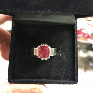 Original Ruby Ring Real Ruby Ring Afghanistan Natural Ruby - Etsy