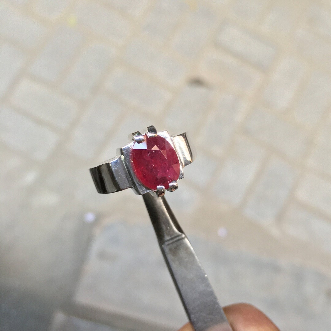 Original Ruby Ring Real Ruby Ring Afghanistan Natural Ruby - Etsy